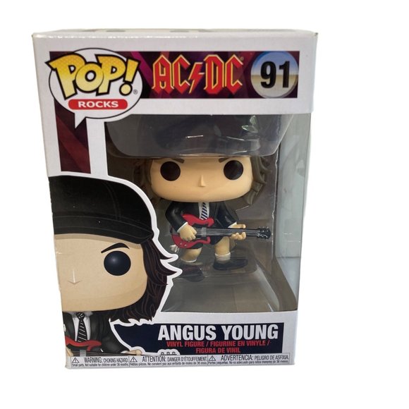 Funko | Toys | Acdc Angus Young Funko Pop Rocks Vinyl 9 | Poshmark